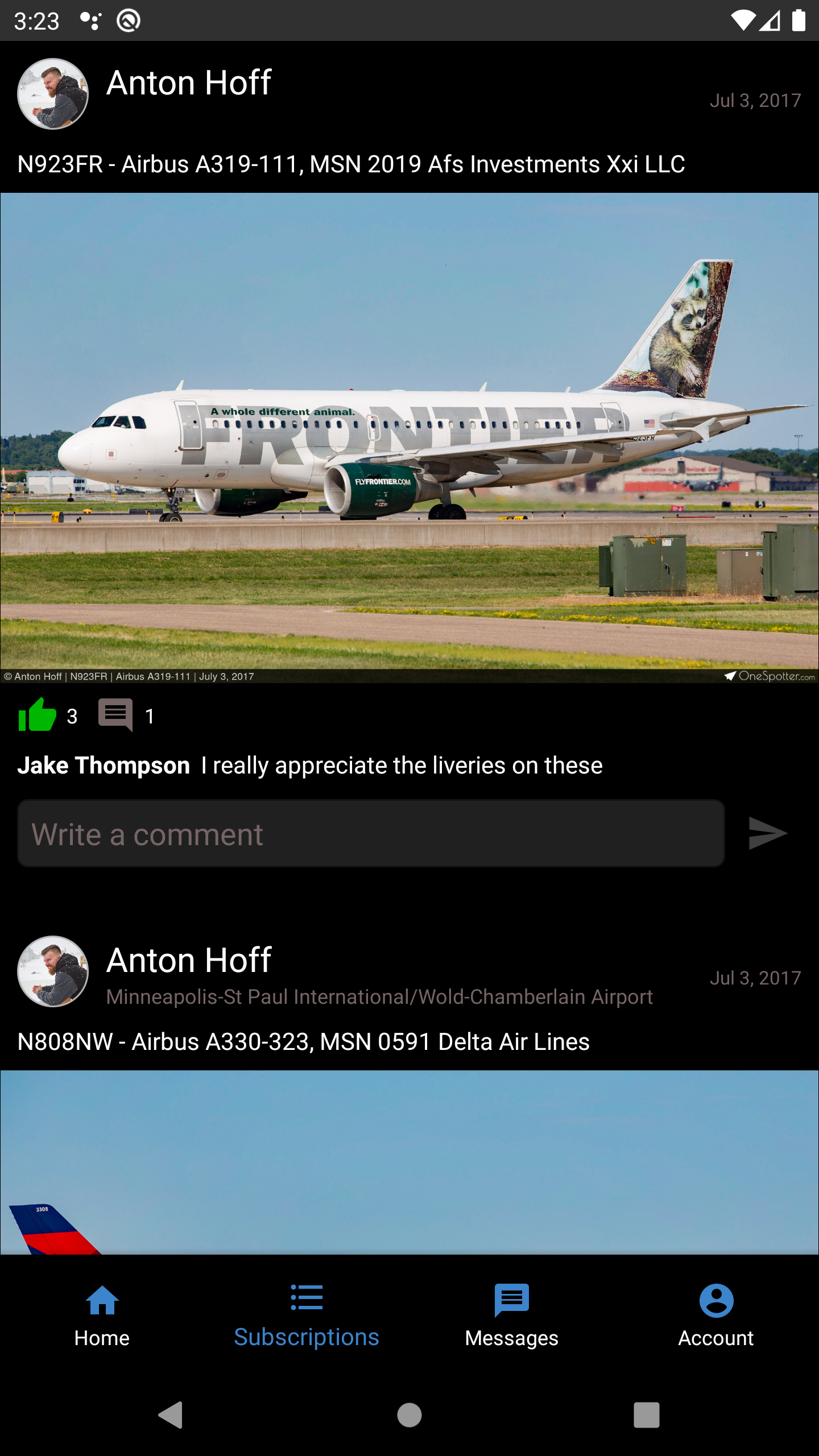 N441FF CAE Aviation Saab 340B+ ISR, MSN 340B-441 | OneSpotter.com