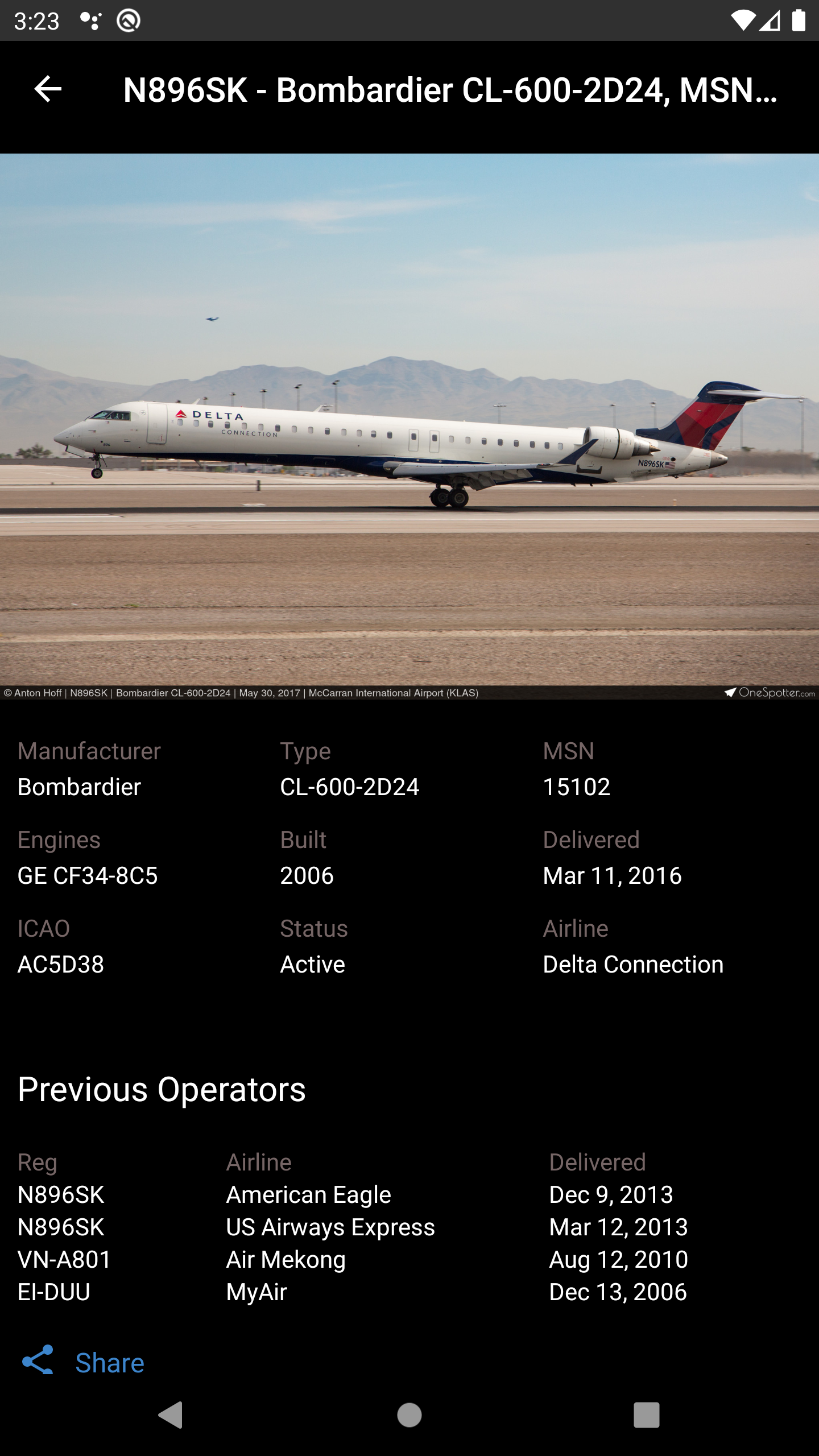 N604XT TRN LLC Bombardier CL-600-2B16 Challenger 604, MSN 5307 ...